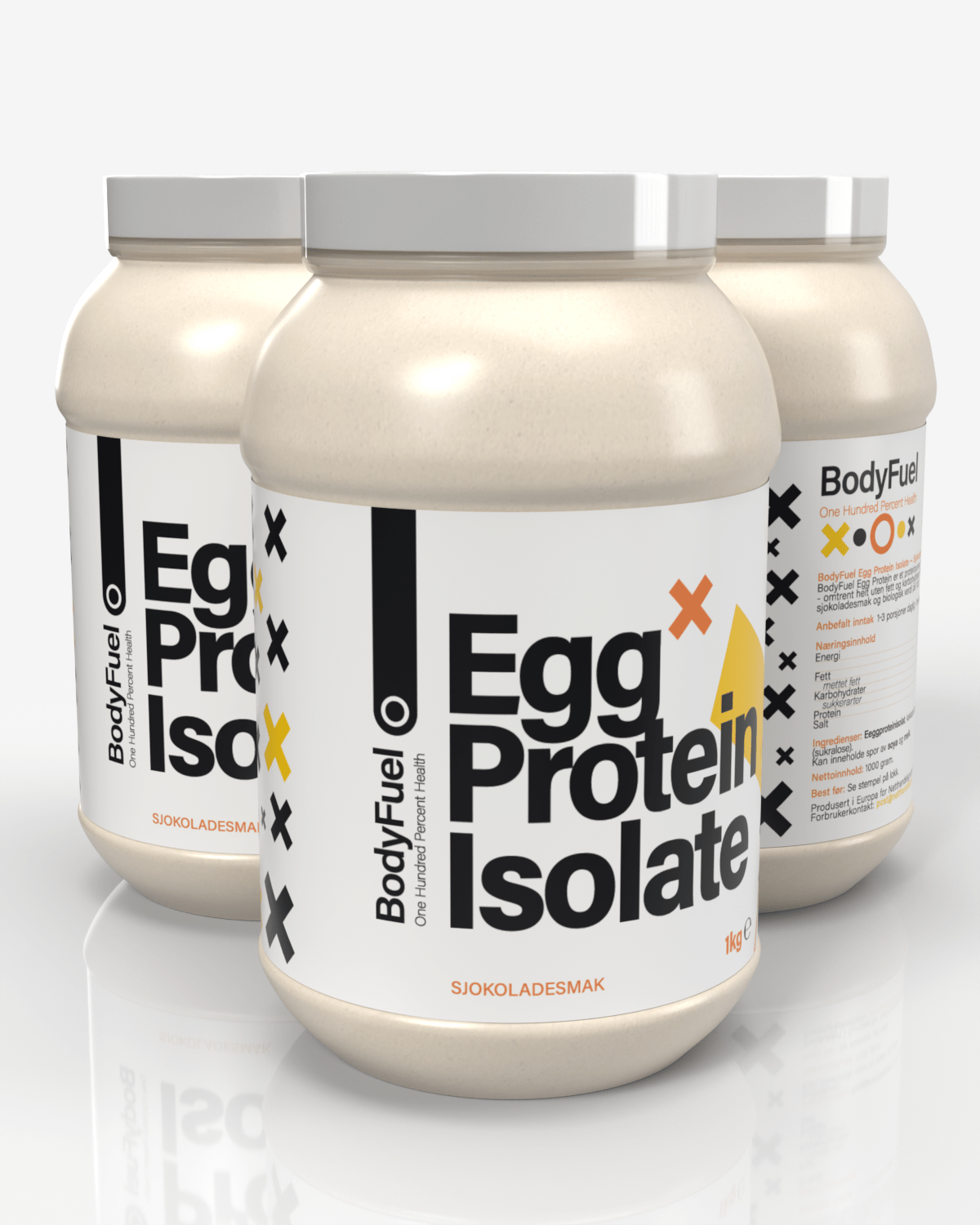 BodyFuel Egg Protein Isolate 1kg - Tights.no