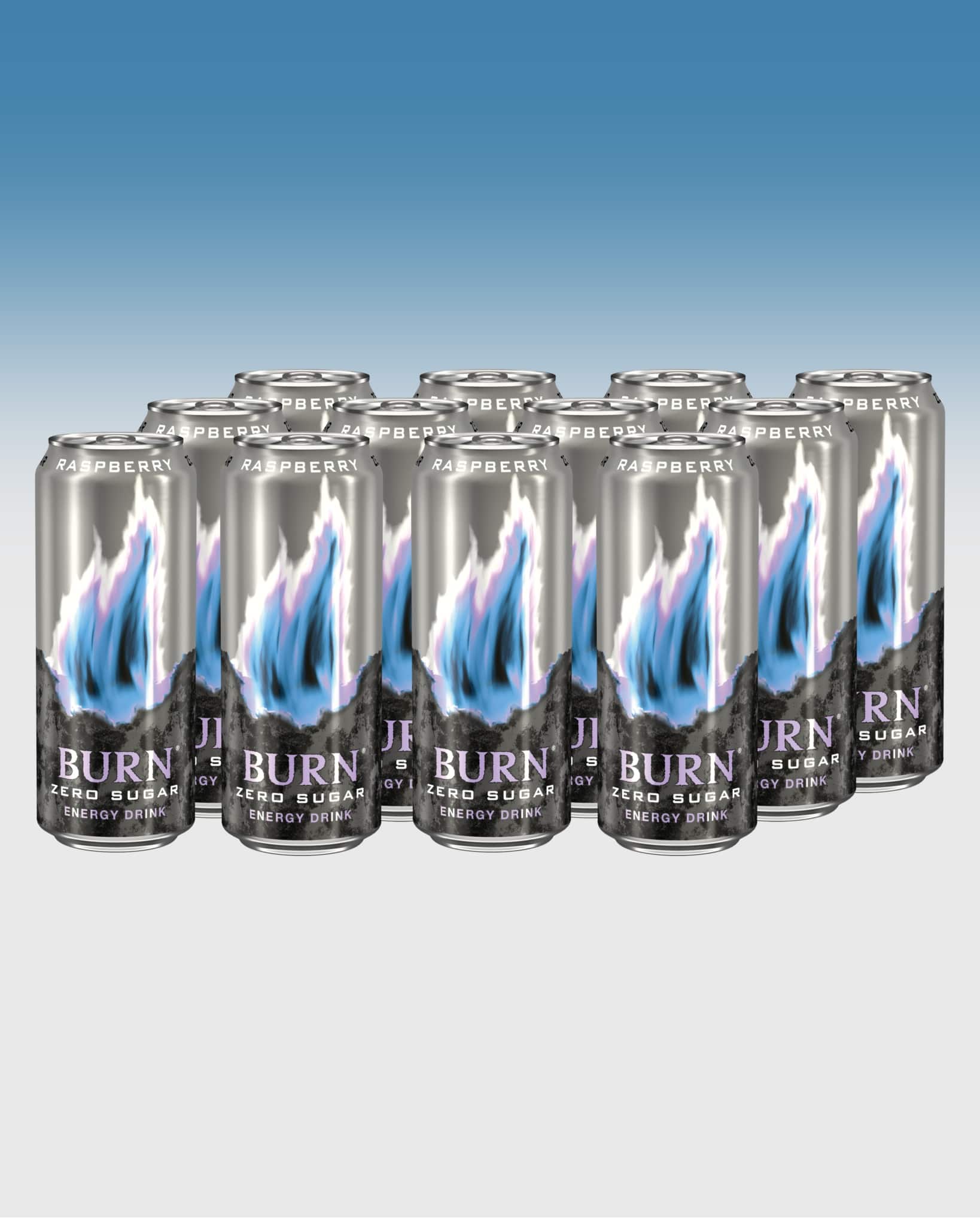 Burn Raspberry Zero Sugar 12x500ml - Tights.no