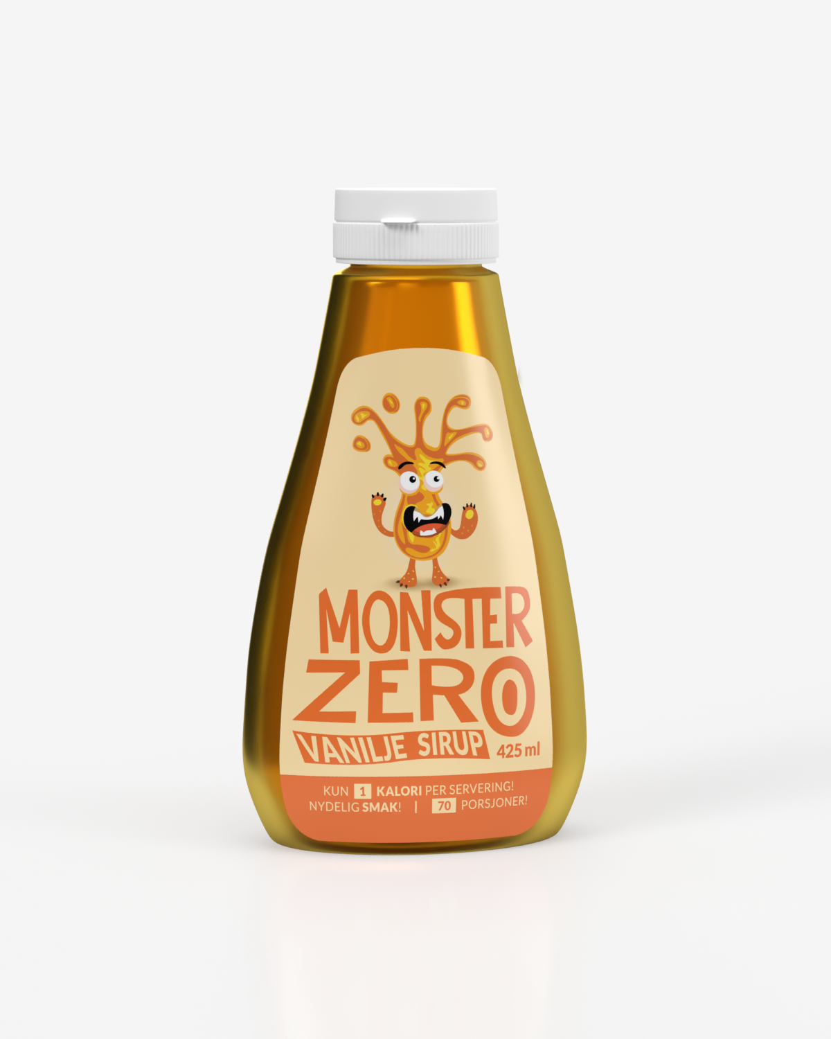 Monster Zero Calorie Syrup - Vanilla 425ml - tights.no