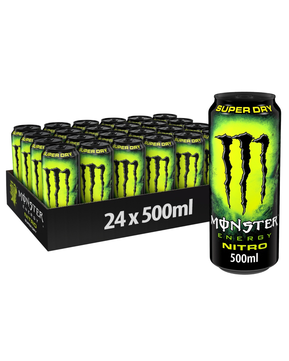 Monster Nitro Super Dry 24x500ml - Tights.no
