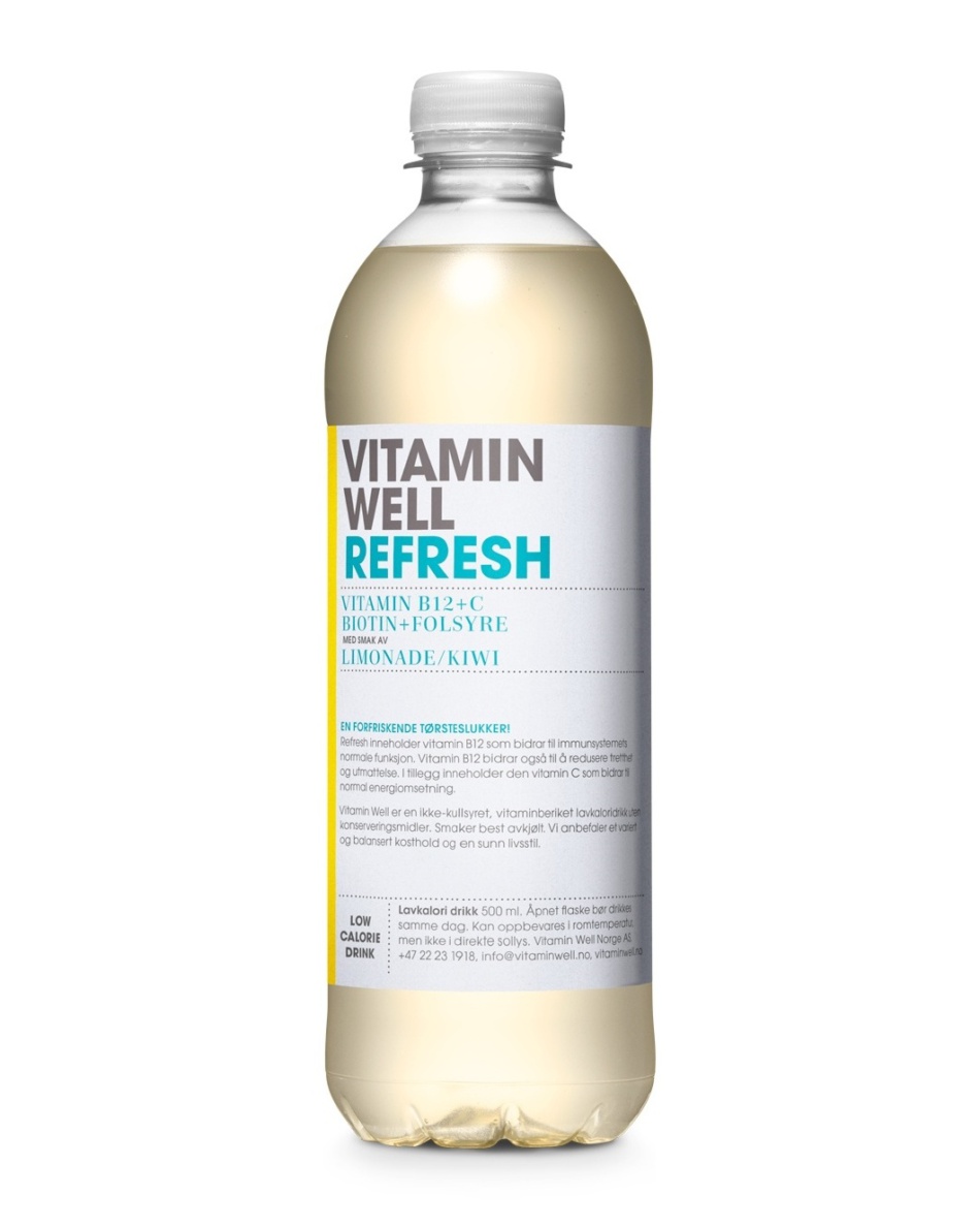Vitamin Well Refresh 500ml - Tights.no