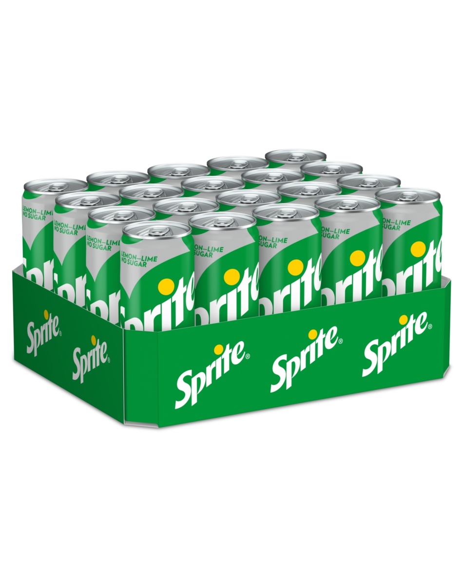 Sprite No Sugar 20x330ml - Tights.no