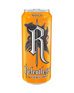 Relentless Energy 500ml - Mango - Tights.no