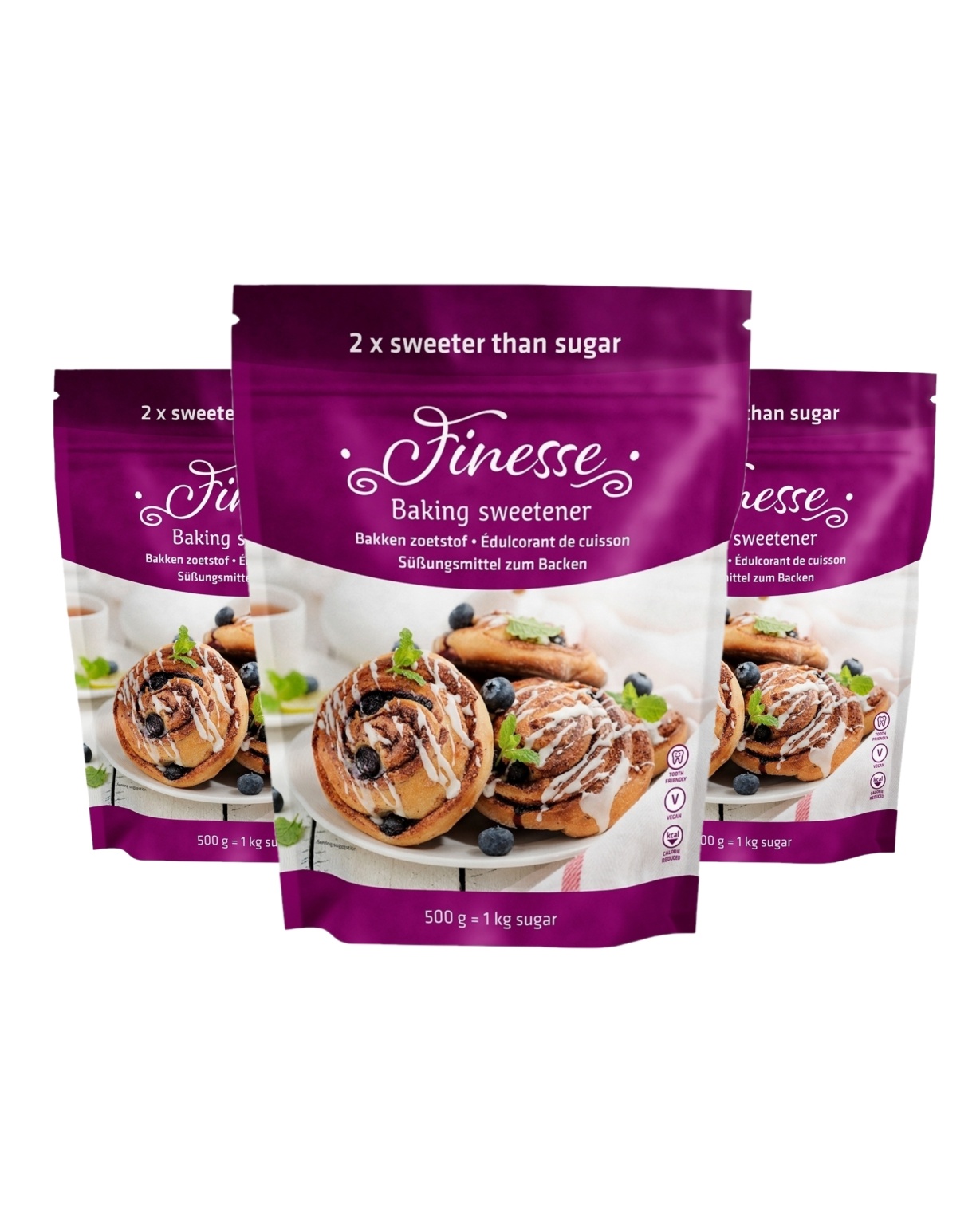 Funksjonell Mat Finesse Bakesukker 500g - Tights.no