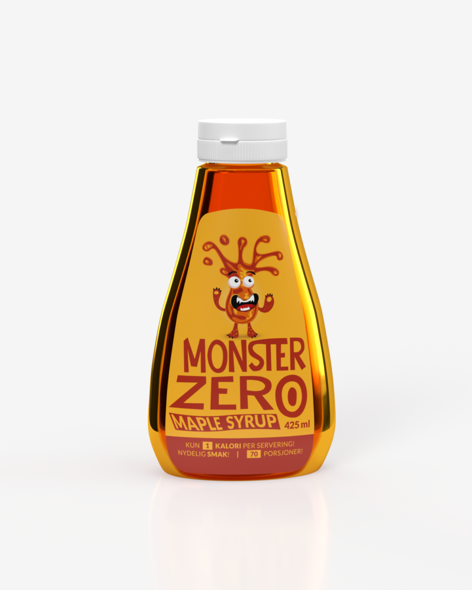 Monster Zero Calorie Syrup Maple Syrup 425ml - Tights.no