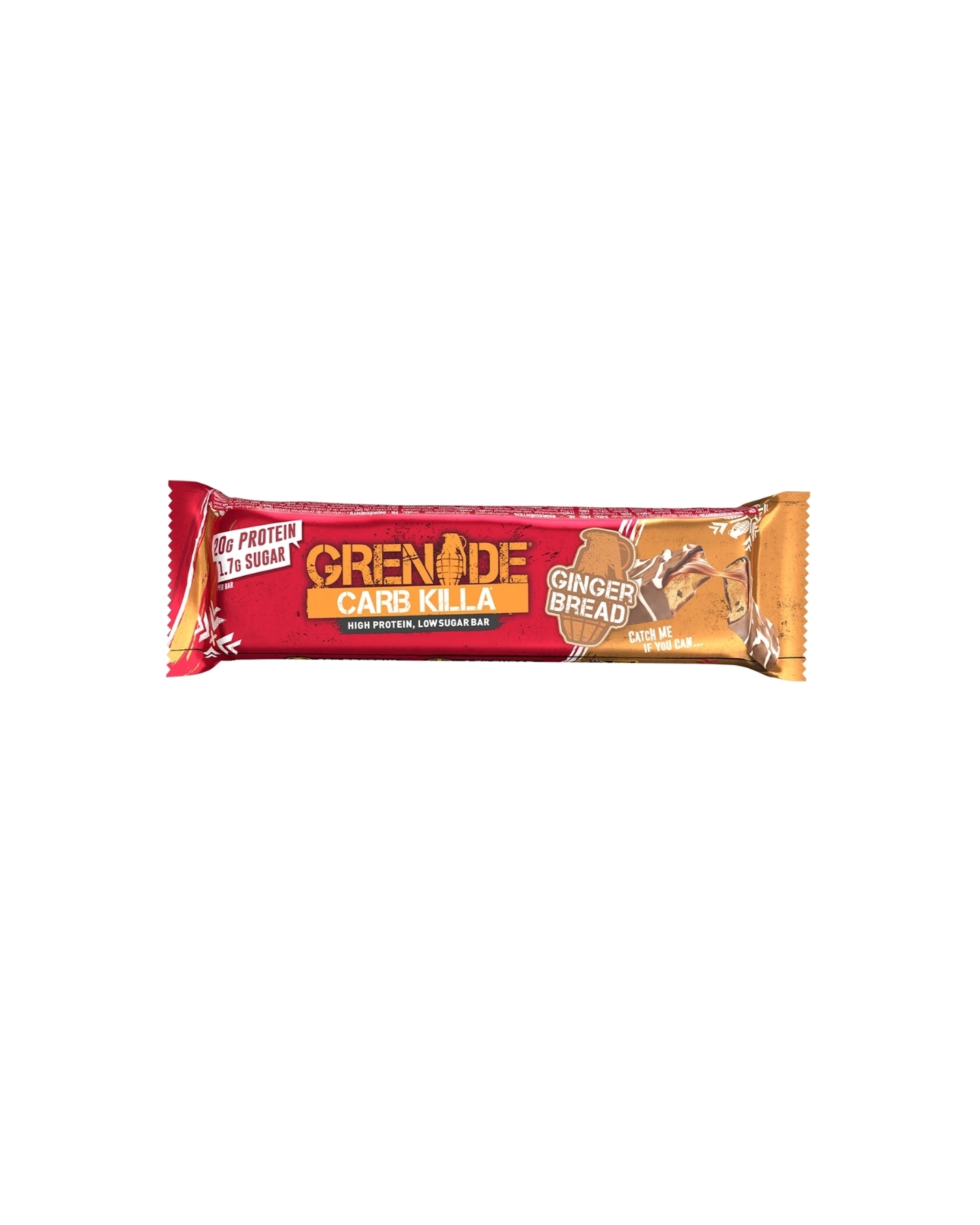 Grenade Carb-Killa Bar Gingerbread 60g - Tights.no