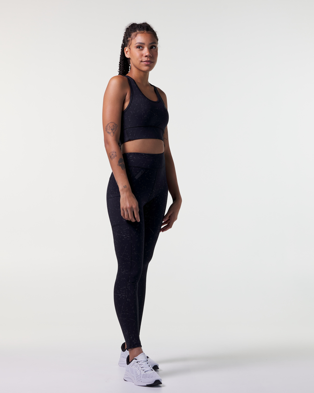 LEVITY Zodiac Reflective Tights Nighty Stardust - Tights.no