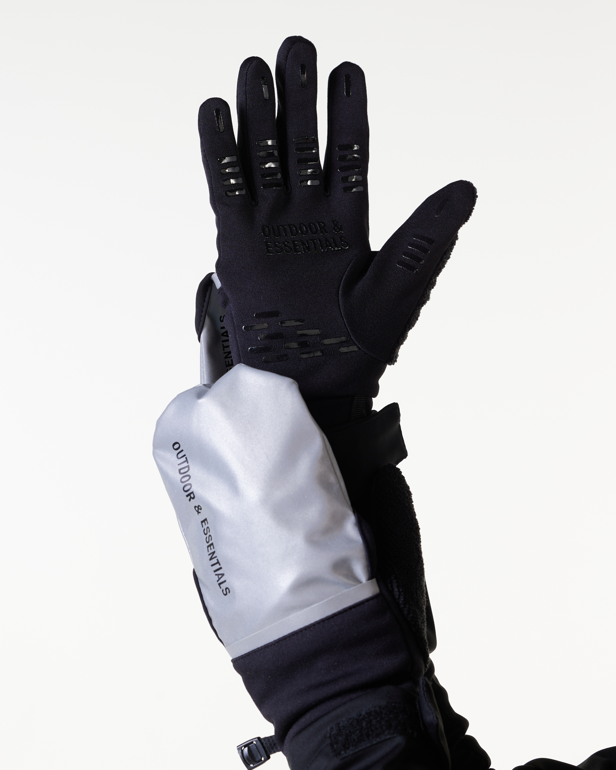 Outdoor & Essentials Stride Ski Reflex Glove Reflective - tights.no