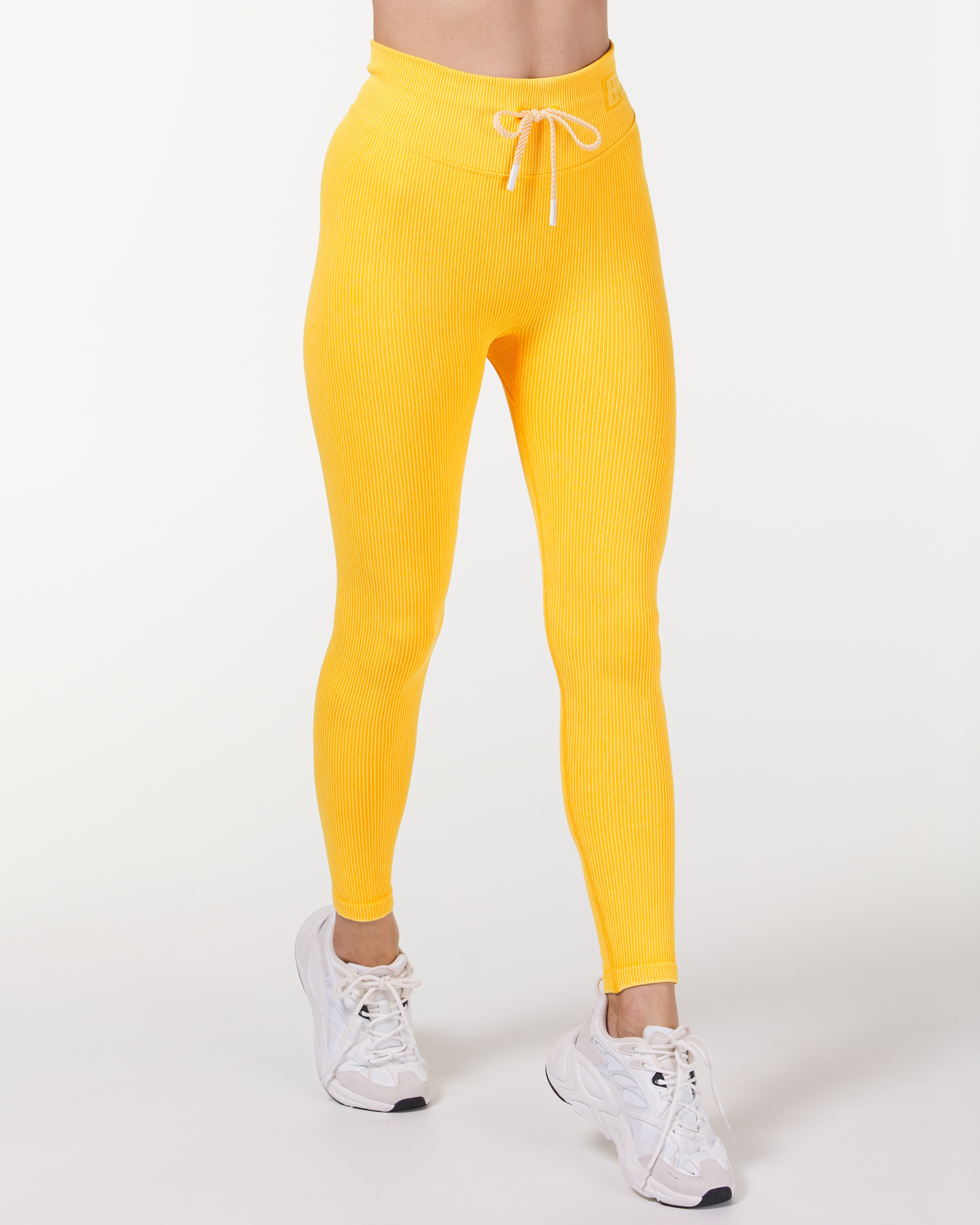 Bumpro Perfect Rib Sundazed Tights Mango - tights.no