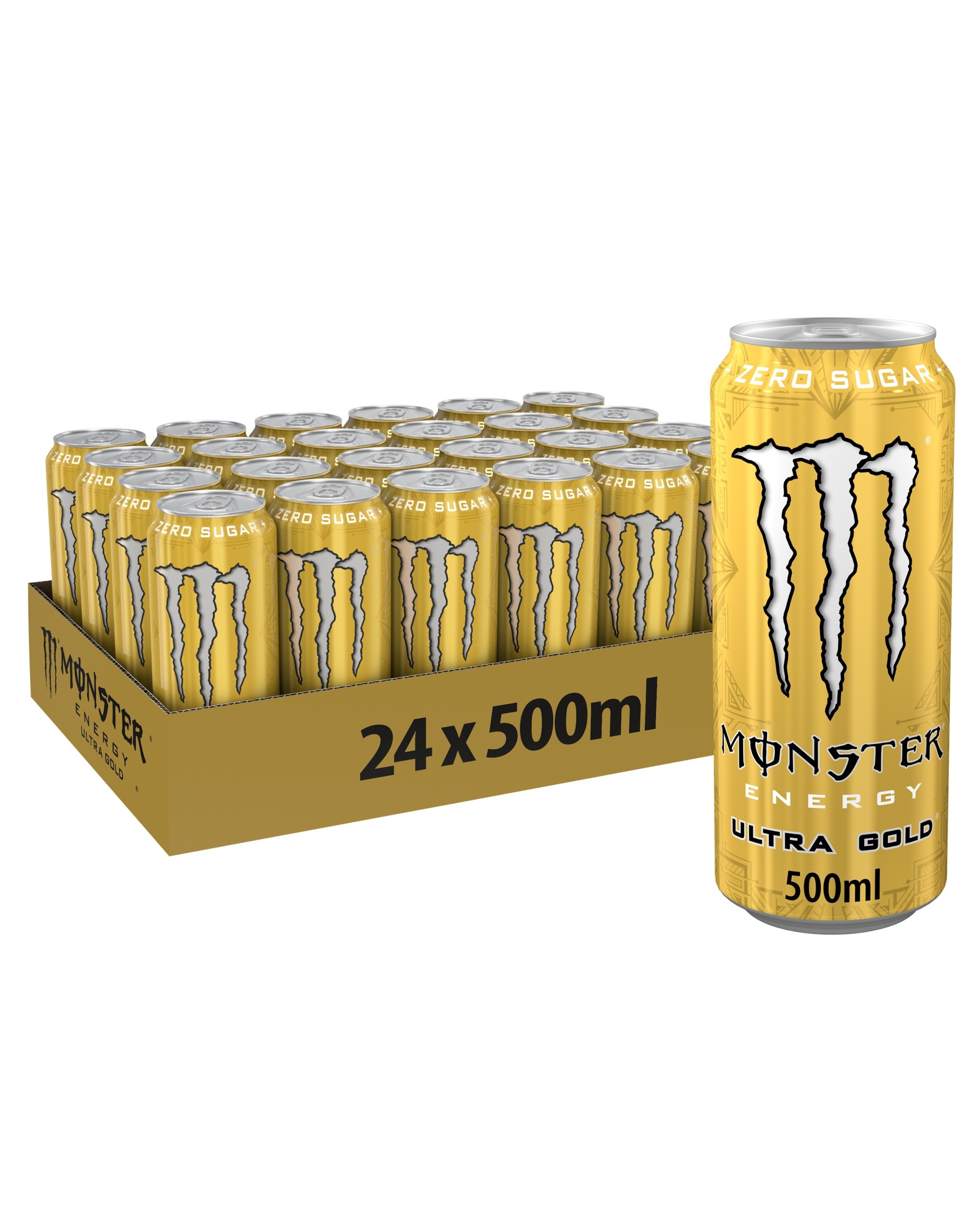 Monster Energy Ultra Gold 500ml - Tights.no