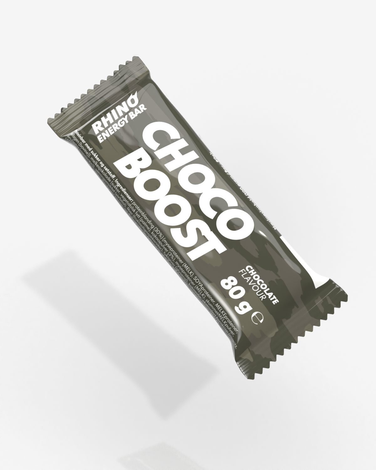 RHINO Big Boys Bar 80g - Triple Chocolate - Tights.no