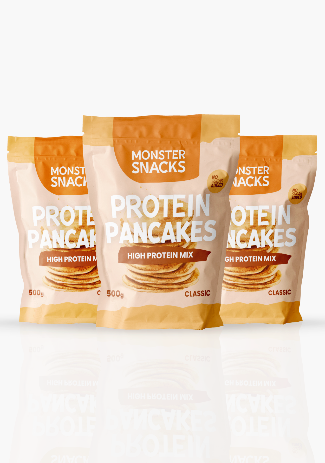 Monster Protein Pancakes 3x500g - Classic - TREPAKNING! - Tights.no