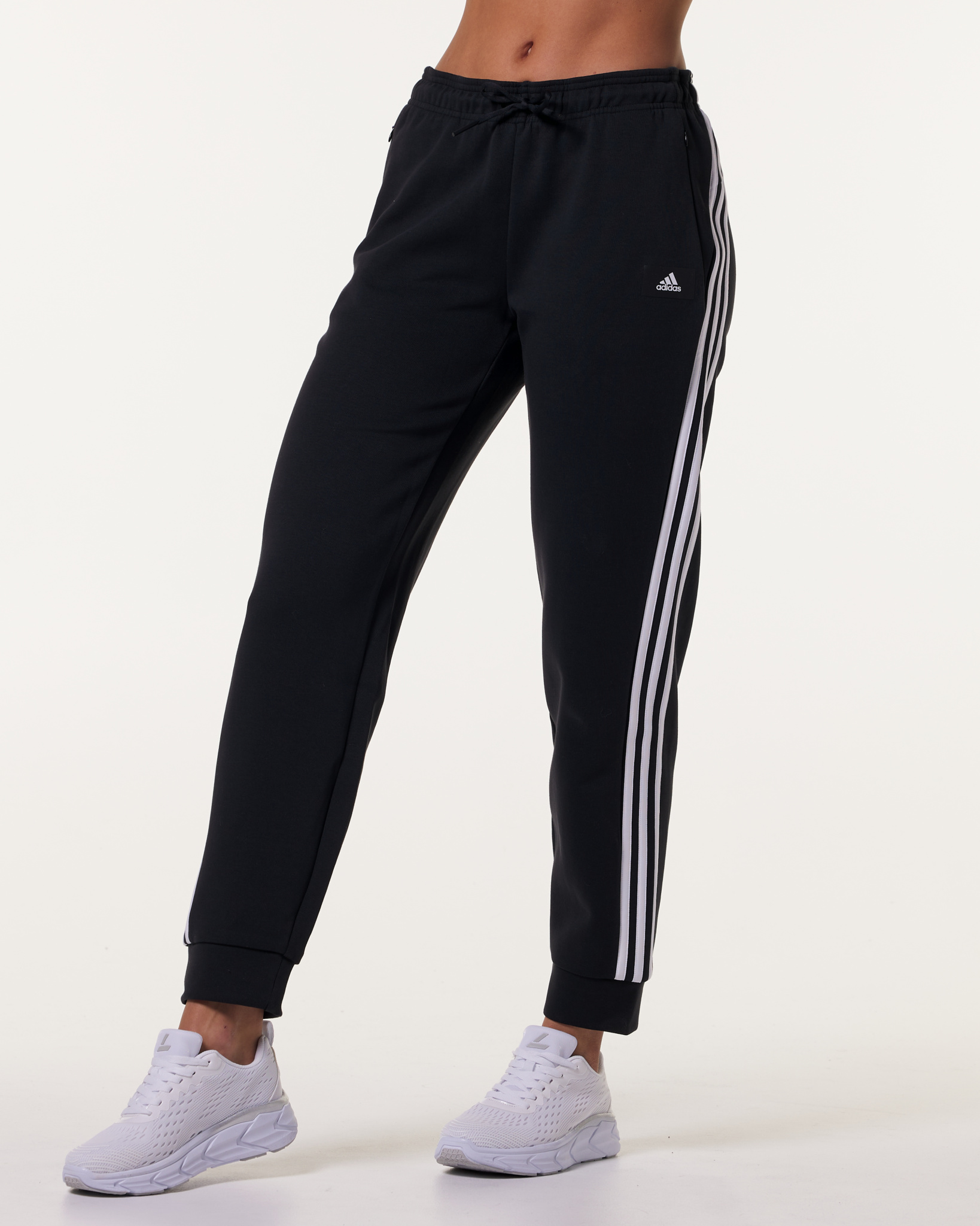 Adidas Sportswear Future Icons 3-Stripes Regular Fit Pants Black ...