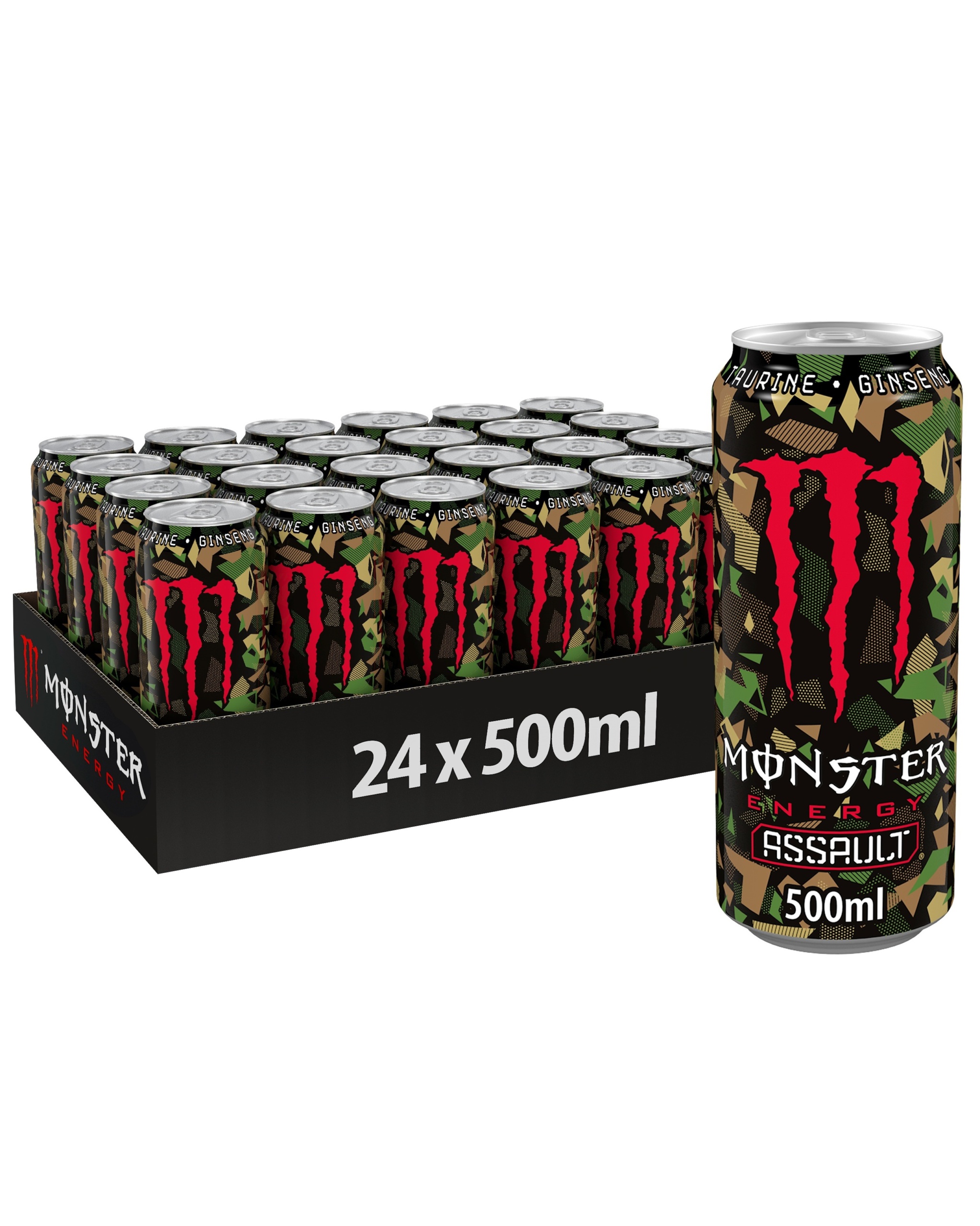 Monster Energy Assault 24x500ml - tights.no