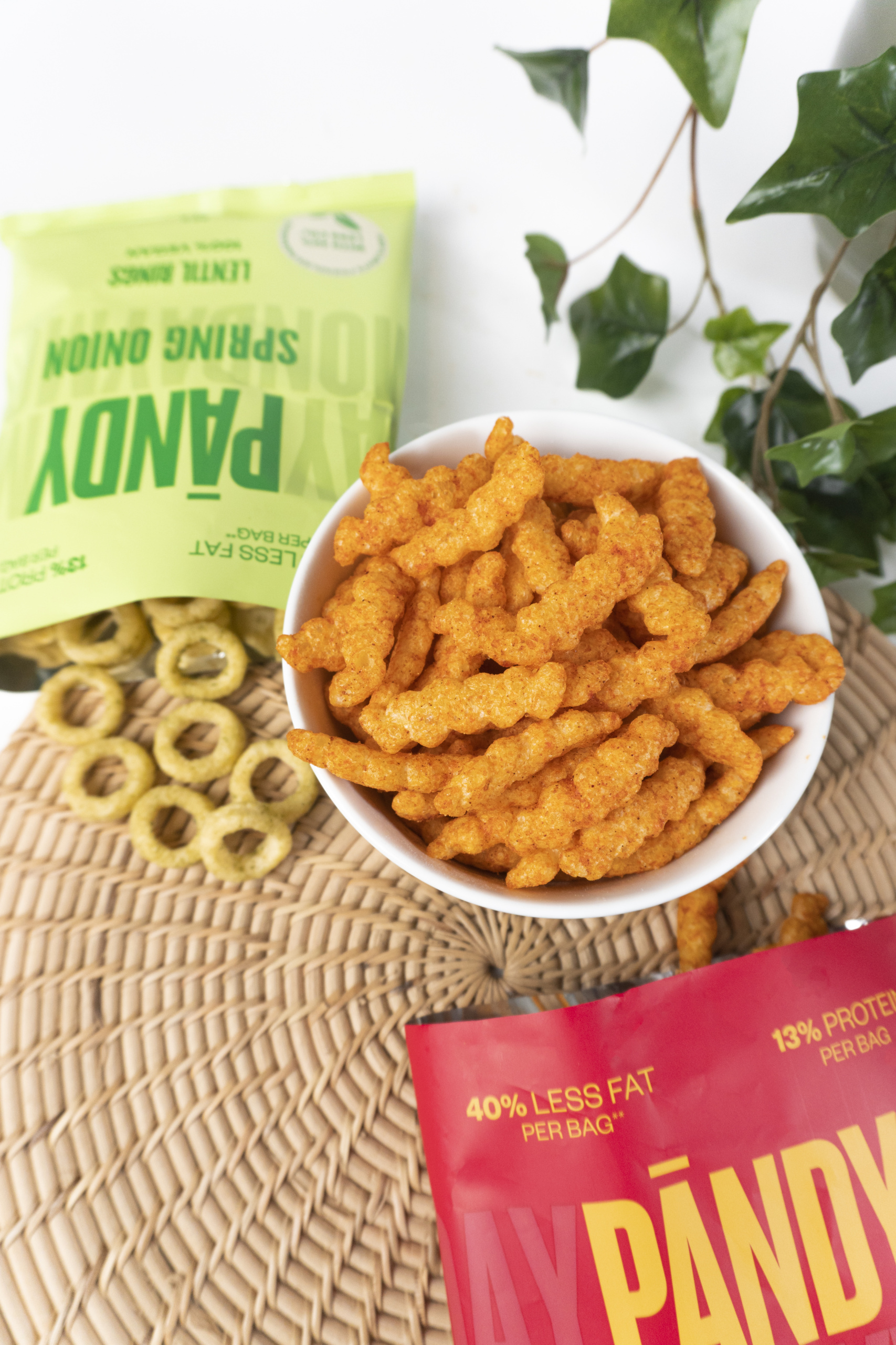 Pandy Lentil Rings Spring Onion 50g - Tights.no