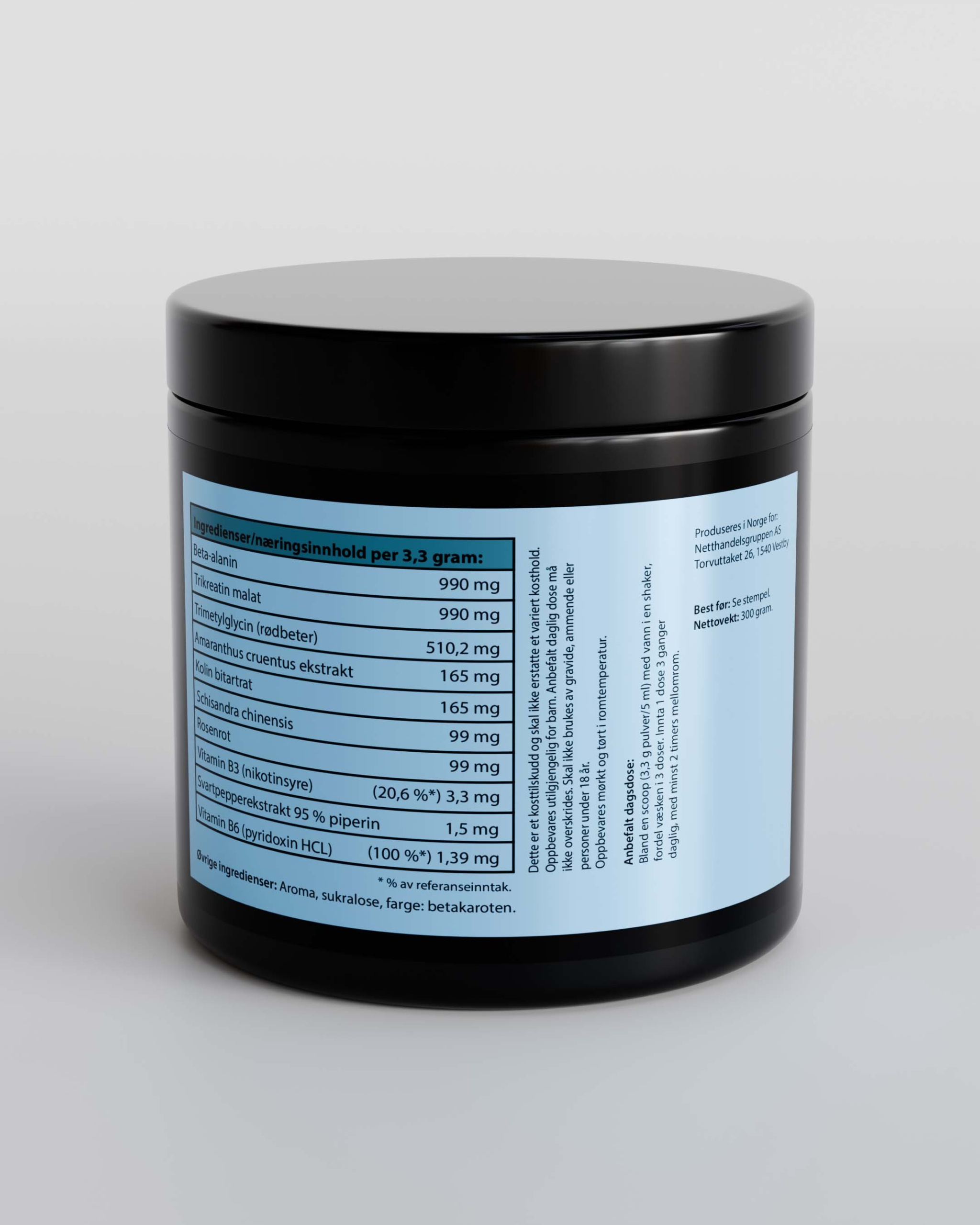 Ignite Pre-Workout 300g x 2 - tights.no