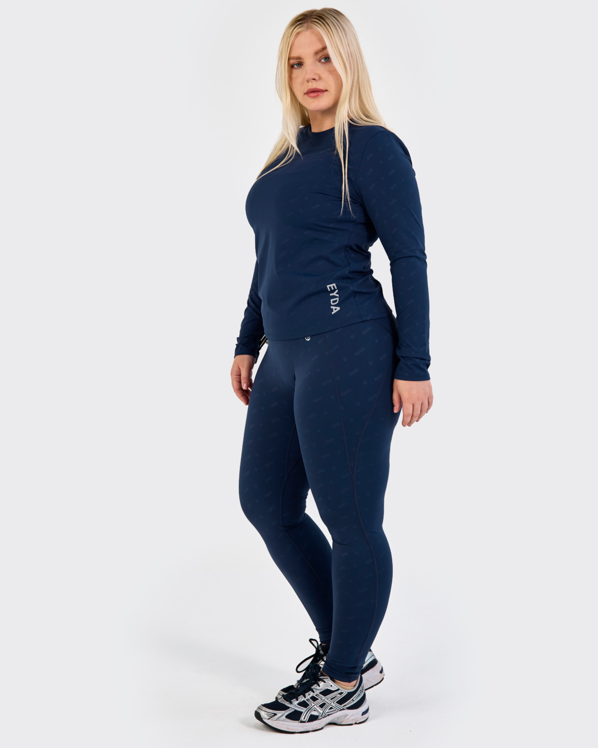 Eyda Ellie Ultralight Long Sleeve Logo Night Sky - Tights.no