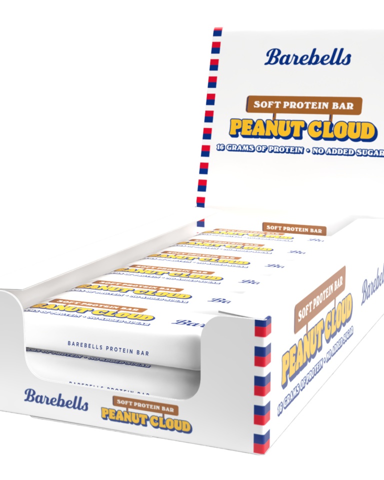 Barebells Soft Bar Peanut Cloud 12x55g - tights.no