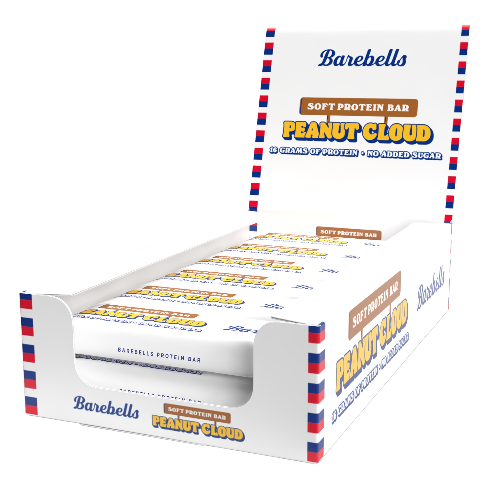 Barebells Soft Bar Peanut Cloud 12x55g - tights.no