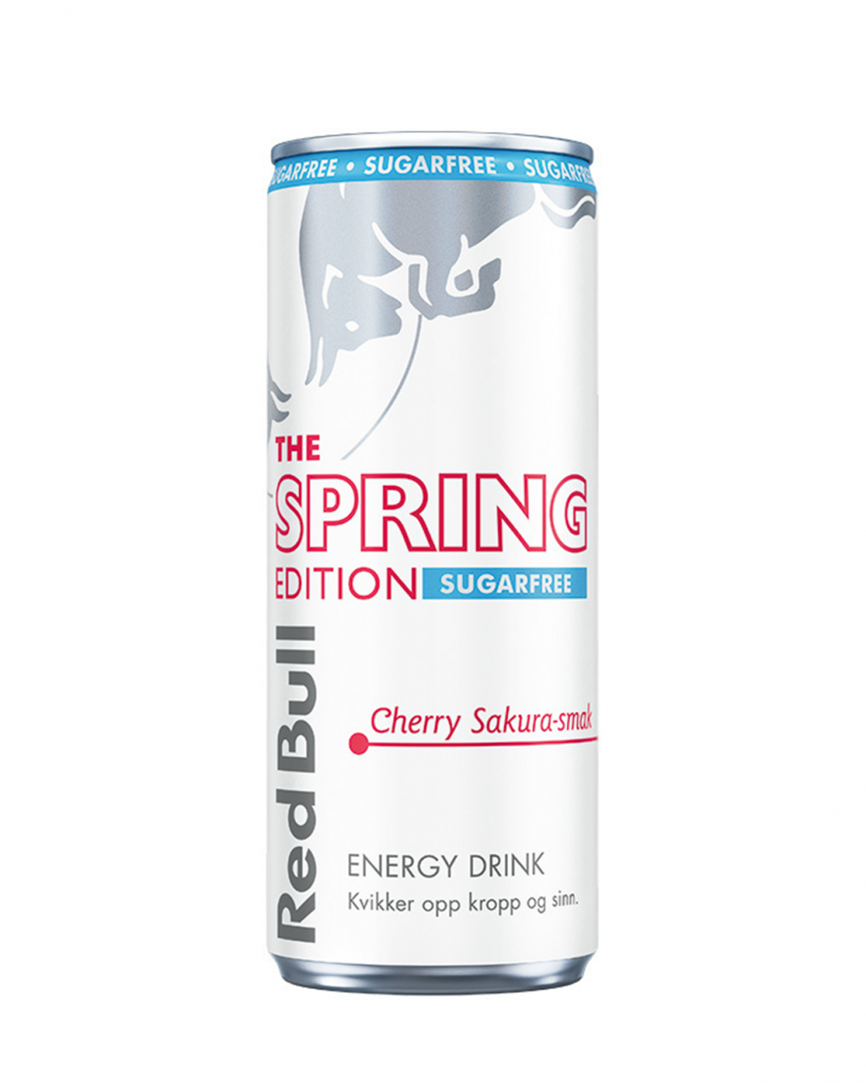 Red Bull Spring Edition Cherry Sakura 250ml - tights.no